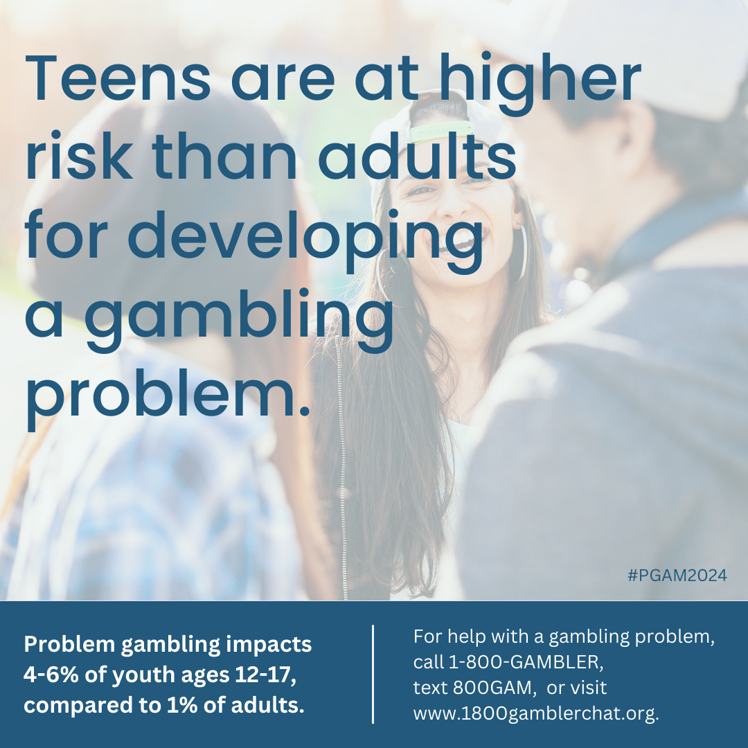 Problem Gambling Awareness Month (PGAM) Toolkit - National Council on ...